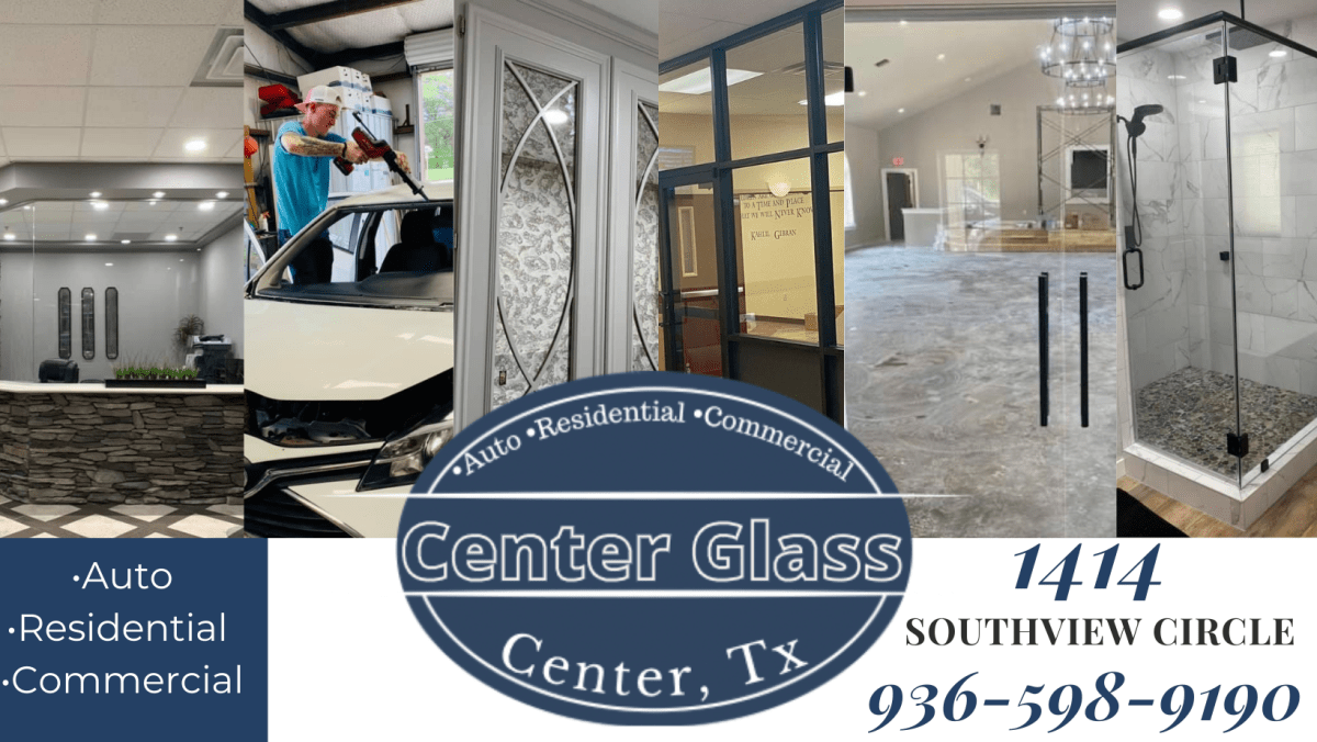 Center Glass – Automotive Glass Service – Residential – Commercial